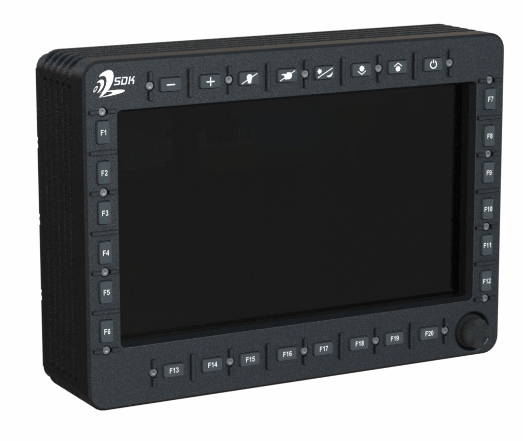 Rugged GVA Tactical Display | SDK Embedded Systems Ltd