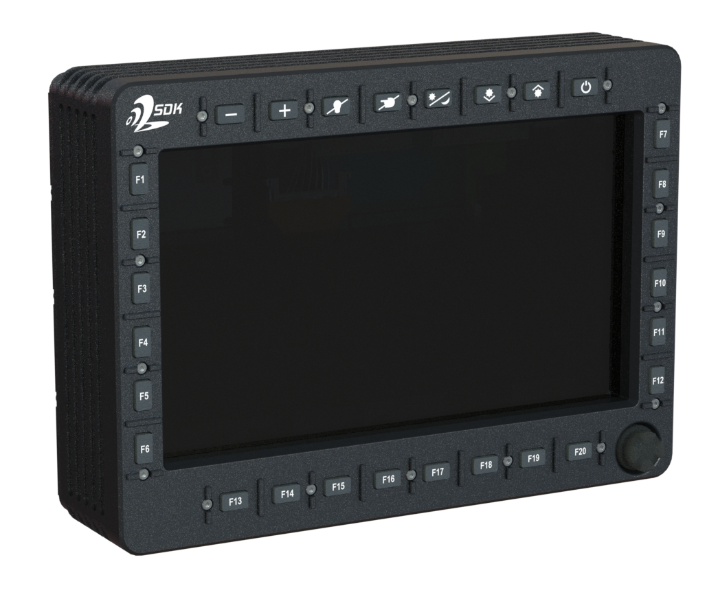 Rugged GVA Tactical Display | SDK Embedded Systems Ltd