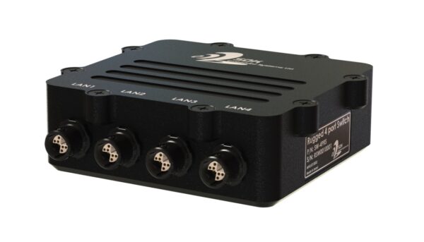 Ultra Compact 4 port Rugged Ethernet Switch