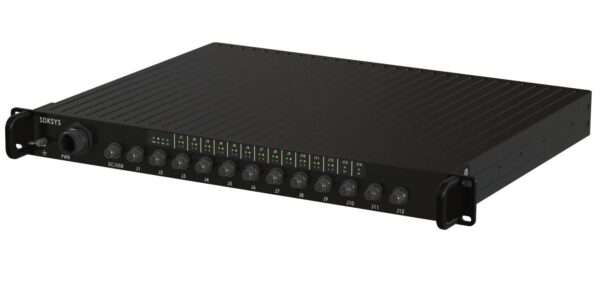 1U Rugged 12-Port Gigabit Ethernet Switch